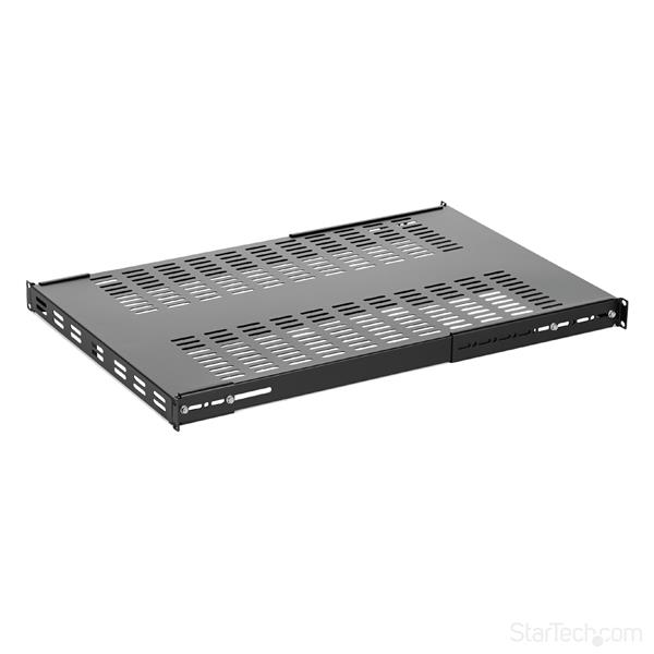 1U Adjustable Depth Vented Rack Mount Shelf | Server Rack Shelves ... 1U Adjustable Depth Vented Rack Mount Shelf | Server Rack Shelves ...