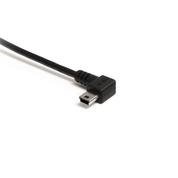 USB to Left Angle Mini USB Cable - 3ft | StarTech.com USB to Left Angle Mini USB Cable - 3ft | StarTech.com